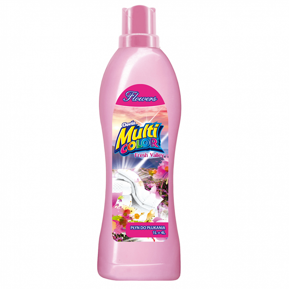 Ополіскувач Clovin MultiColor Flovers 1000 мл